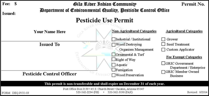 Permitting Permits, Registrations, & Certifications
